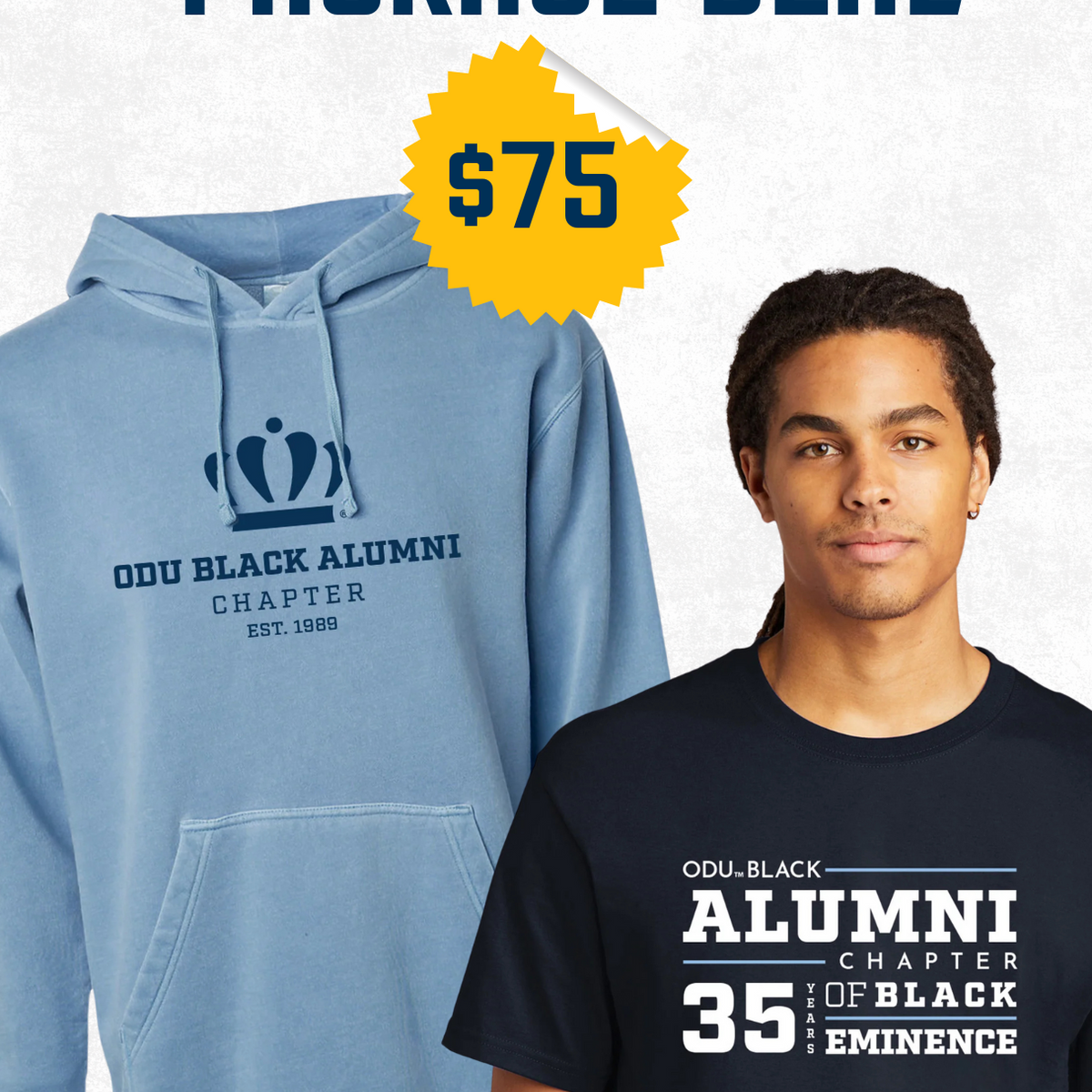 Old Dominion University, BAC Special Package Deal, Hoodie and T-shirt ...